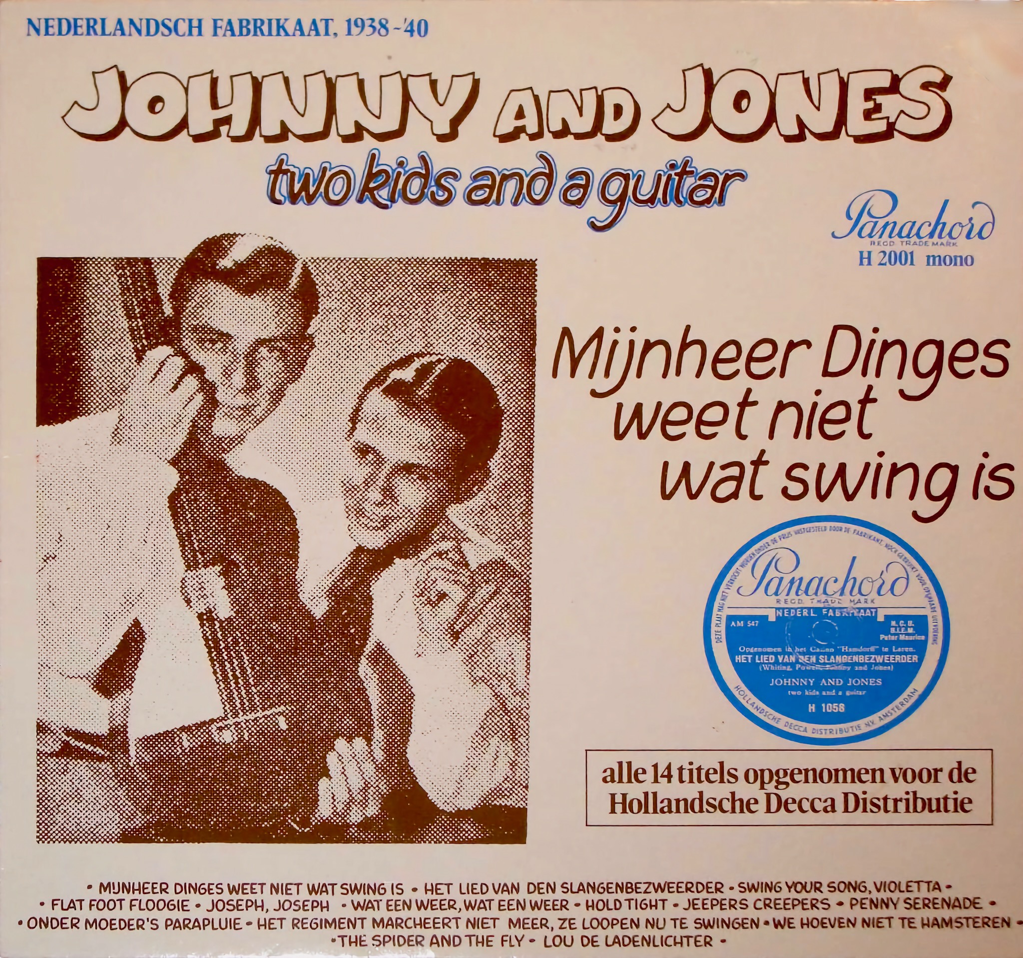 Swing & Hot – Johnny and Jones 1938 | 20240114 – 1-memo•com